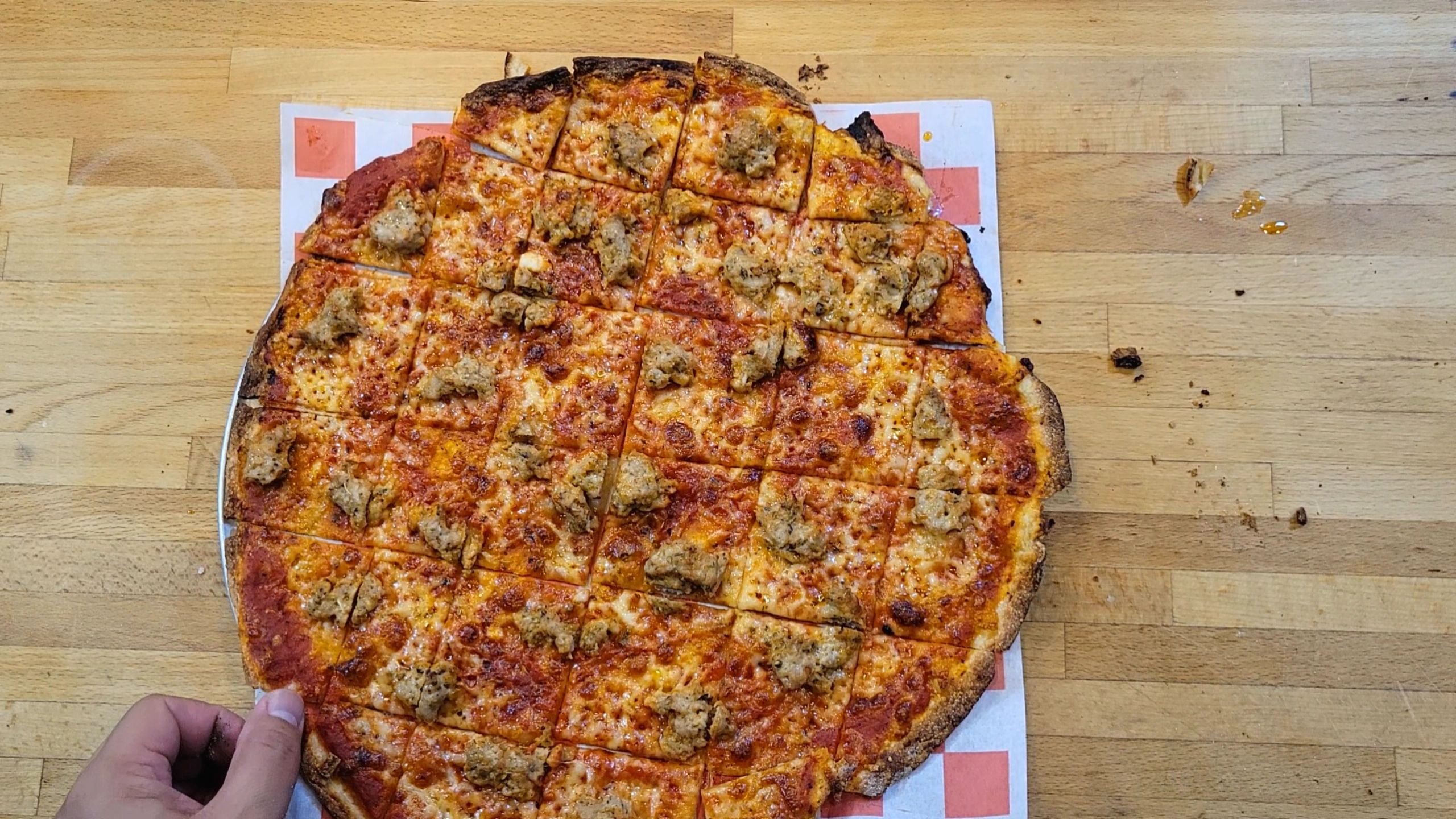 Chicago Thin Crust Pizza. The Crispy Cracker Crust You Crave.